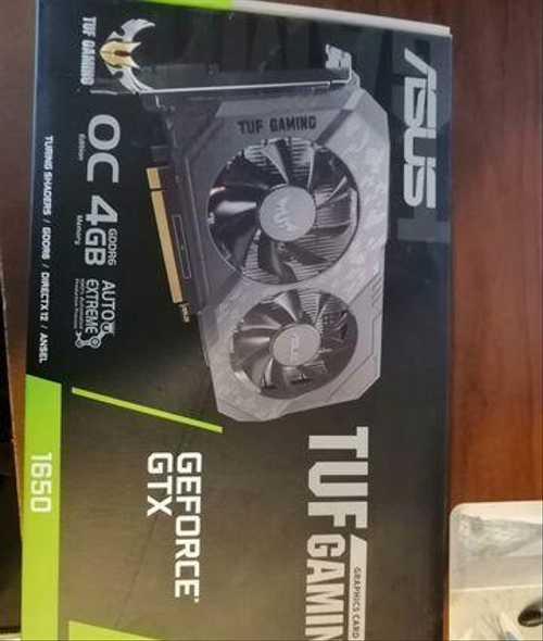 Продам видеокарту asus GeForce GTX 1650