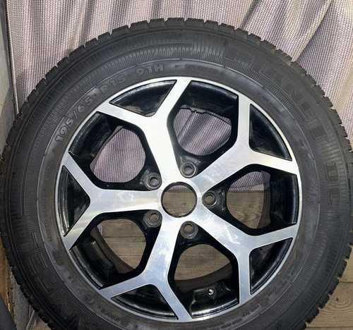 Литве диски Tech Line TL 632 с летней резиной