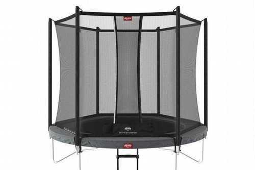 Батут berg Favorit Regular 200 Grey + защитная сет