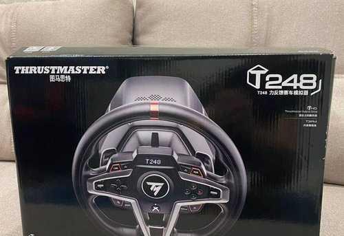Комплект руль ThrustMaster T248 с педалями