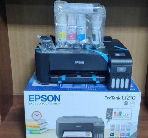 Цветной принтер струйный Epson EcoTank L1210