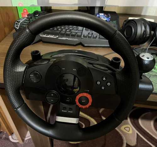 Руль logitech driving force gt