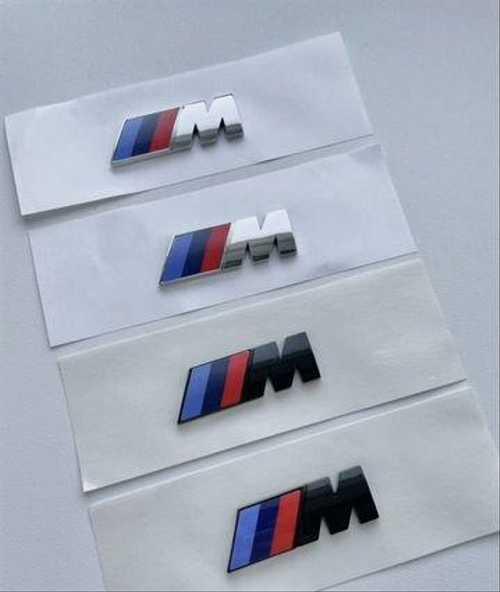 Эмблема наклейка на крыло BMW M Power