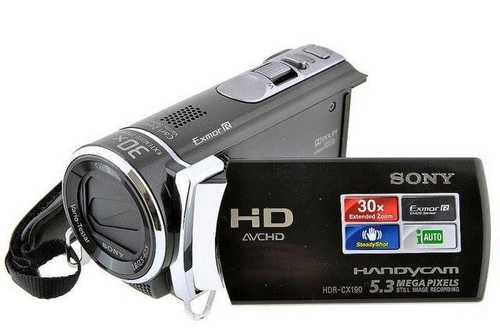 Видеокамера Sony HDR-CX190E+32гб+З/устр.+Сумка+