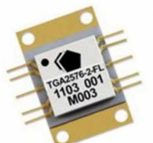 TGA2576-2-FL, RF Amplifier 2.5-6.0GHz Gain 26dB Ga