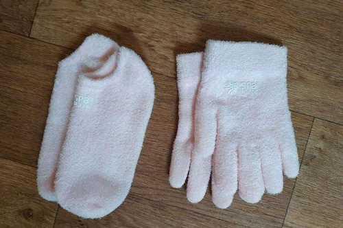 Спа перчатки и носочки для ухода за кожей бронь