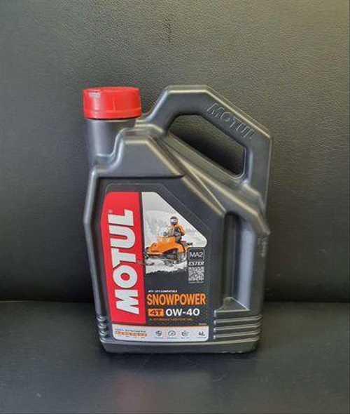 Моторное масло motul Snowpower 4T 0W40 105892