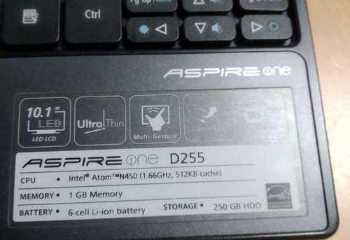 Acer aspire one d255