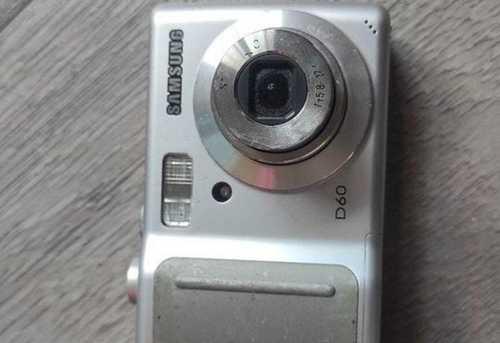 Цифровой фотоаппарат Samsung d60