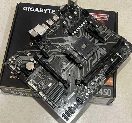 Материнская плата Gigabyte B450M H