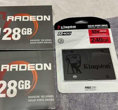 Ssd kingston a400 240gb, radeon r5 128gb