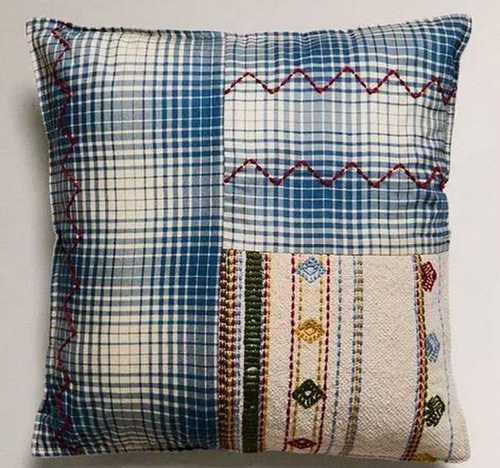 Чехол на подушку пэтчворк Zara home