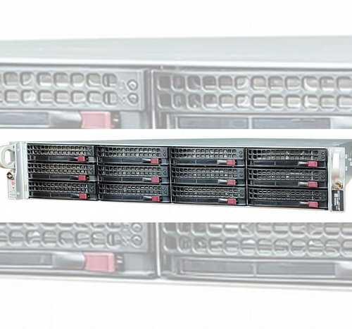 Supermicro 2U X10DRU 12LFF 2xE5-2620v4 128GB