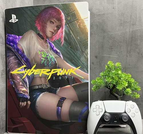 Sony PS 5 Cyberpunk 2077 С Дисководом 3 rev