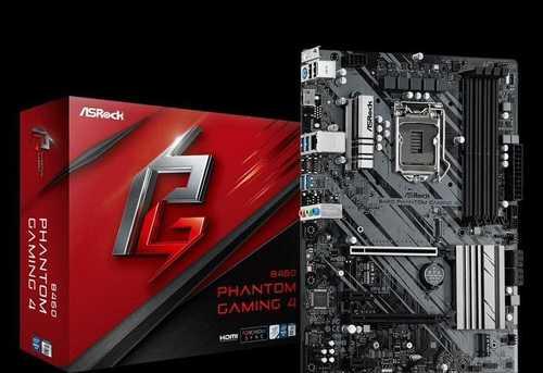 Материнская плата asrock b460 phantom gaming 4