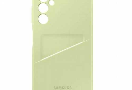 Чехол для Samsung Galaxy A14 Card Slot Lime EF