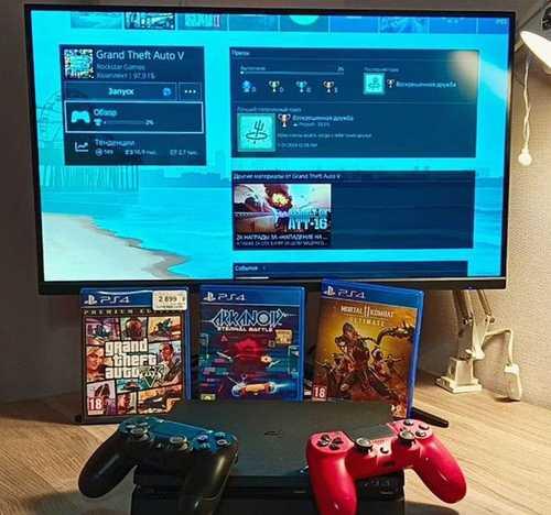 Sony playstation 4 ps4 slim 500gb