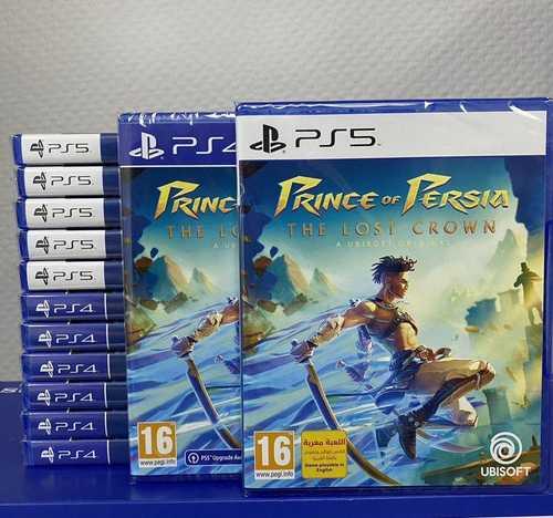 Диски PS5 и PS4 Prince of Persia The Lost Crown