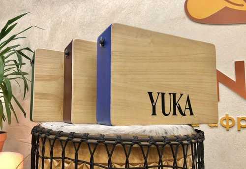 Трэвел кахон с басом и ремнем Yuka cajon 3 цвета