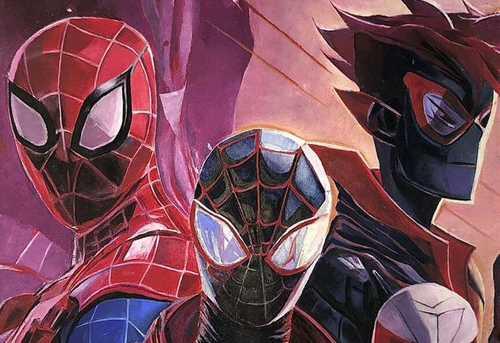 Плакат постер "Человек-паук" 30x40