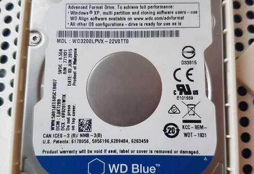 Внешний жесткий диск WD 320 Гб