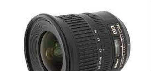 Объектив Nikon 10-24mm новый