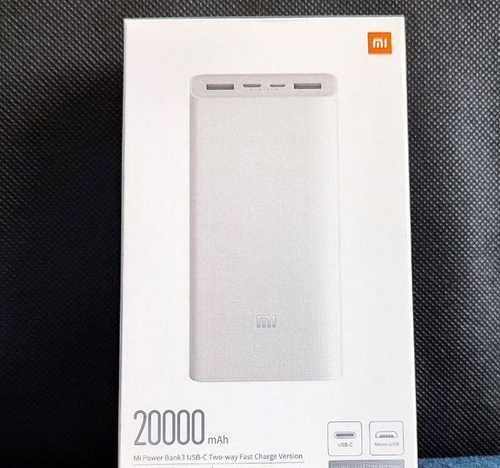 Повербанк Xiaomi 20000 mAh