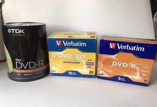 DVD-R DVD-RW диски для записи