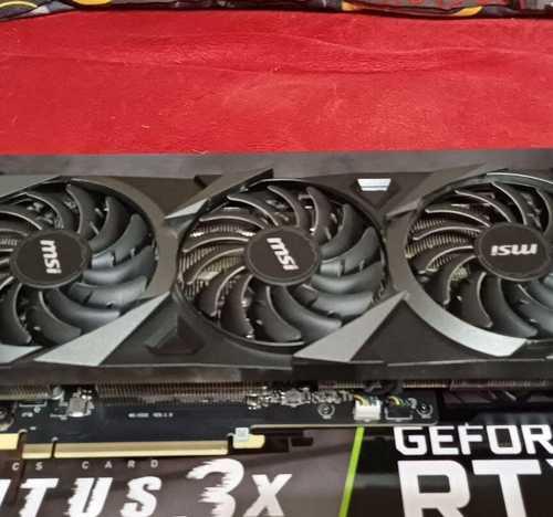 Видеокарта RTX 3070ti MSI Ventus 3X OC 8GB