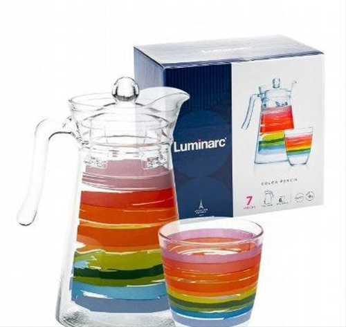 Новый Набор Luminarc Color 7 предметов