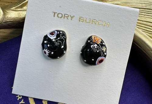 Серьги пусеты Tory Burch