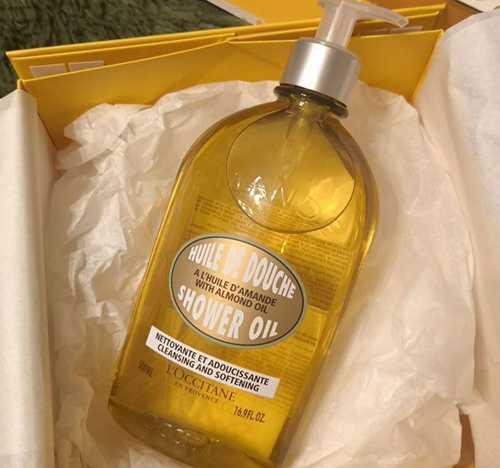 Loccitane масло для душа миндальное