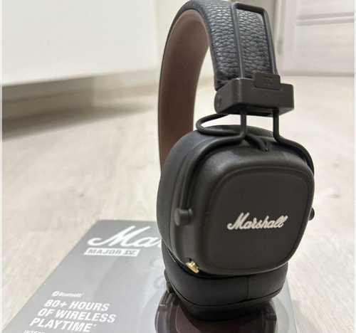 Наушники Marshall Major 4 коричневые