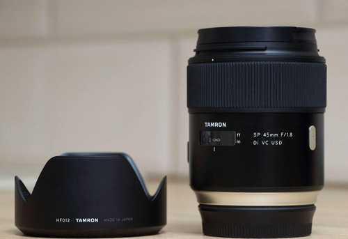 Объектив Tamron SP 45mm F/1.8 Di VC USD for Canon