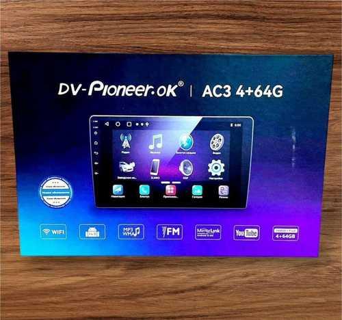 Магнитола андройд pioneer AC3 4 64GB