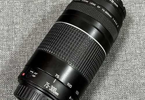 Объектив Canon EF 75-300mm 4.0-5.6 III