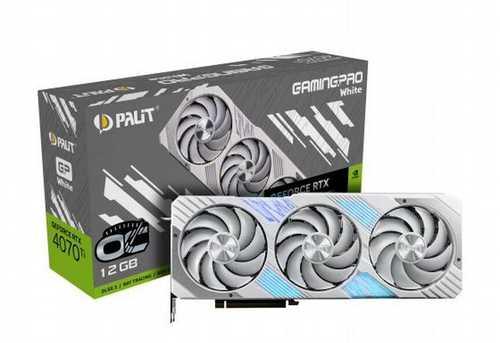 Palit RTX 4070 Ti gamingpro white OC 12GB (NED407T