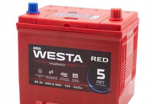 Автомобильный аккумулятор westa RED Asia D23 65L