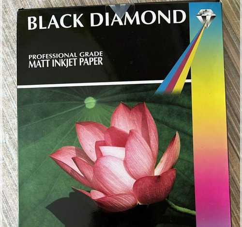 Фотобумага Black diamond, матовая, А4