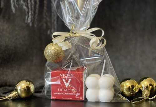 Набор подарочный Vichy + свечка