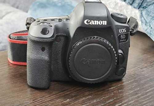 Зеркальная камера Canon 6D Mark II (пробег 16 тыс)
