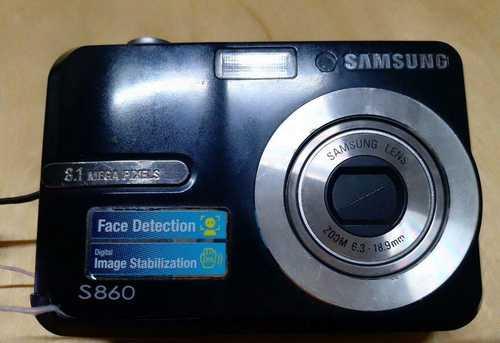Samsung S860 фотоаппарат