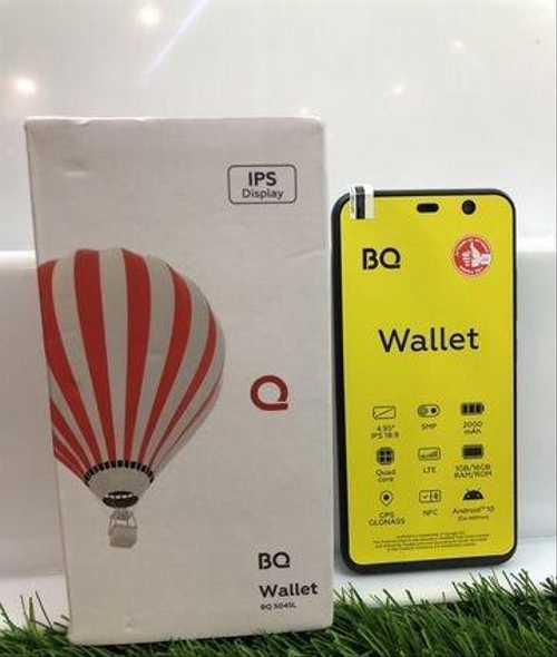 Смартфон BQ 5045L Wallet новый Android 10