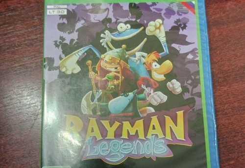 Диски на xbox 360 игра:rayman Legends