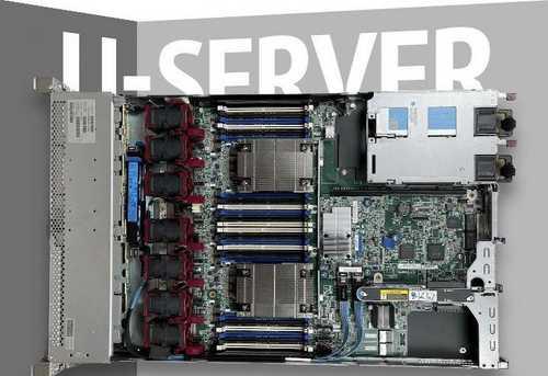 Сервер HP ProLiant DL360 Gen9 8SFF 2x50v4 128G 2x5