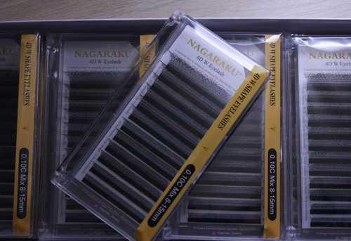Пучки Nagaraku 4д 0.10 изгиб С нагараку микс