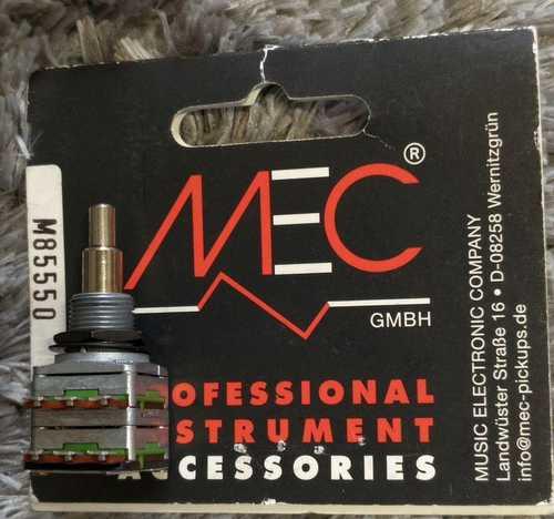 Mec m85550 потенциометр 2х этажный 50к с фиксацией