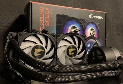 Водяное охлаждение gigabyte aorus waterforce x240