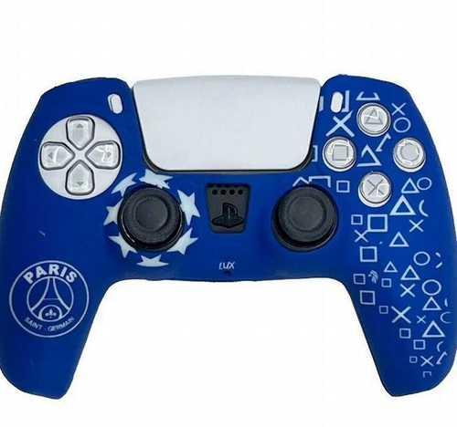 Чехол защитный PS5 Silicone Case for Controller FC Paris Saint-Germain