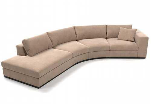 Полукруглый диван